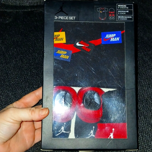 Jordan | Matching Sets | Air Jordan Jump Man Set Newborn 3 Piece Set ...
